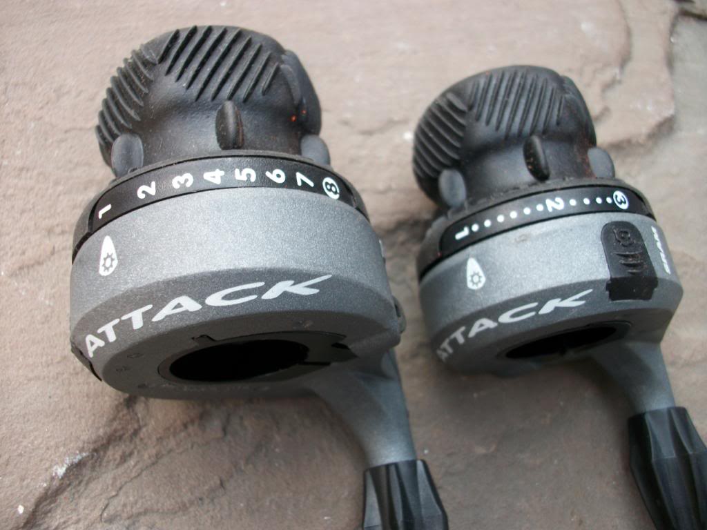 ERLEDIGT Sram Attack Drehschalter Shifter 3 x 8 oder 3 x 9 | MTB-News.de | IBC Mountainbike Forum
