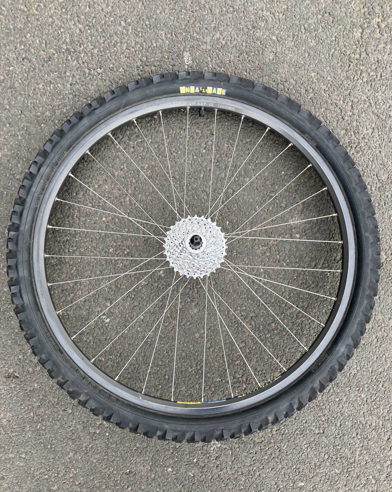 Erledigt - laufräder und felgen in 26 + 28 / wolber / mavic ceramic 217 ...