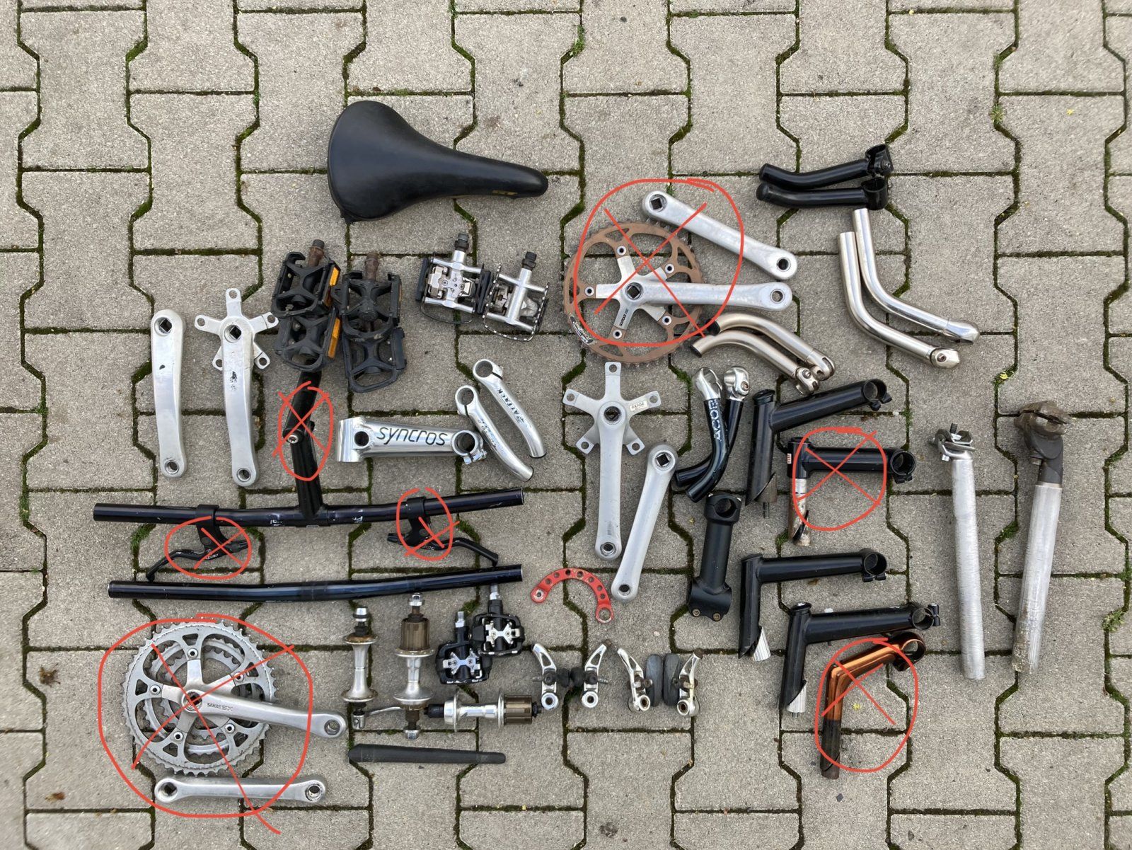 Verkaufe - jetzt alle teile aus dem konvolut einzeln - ritchey ...