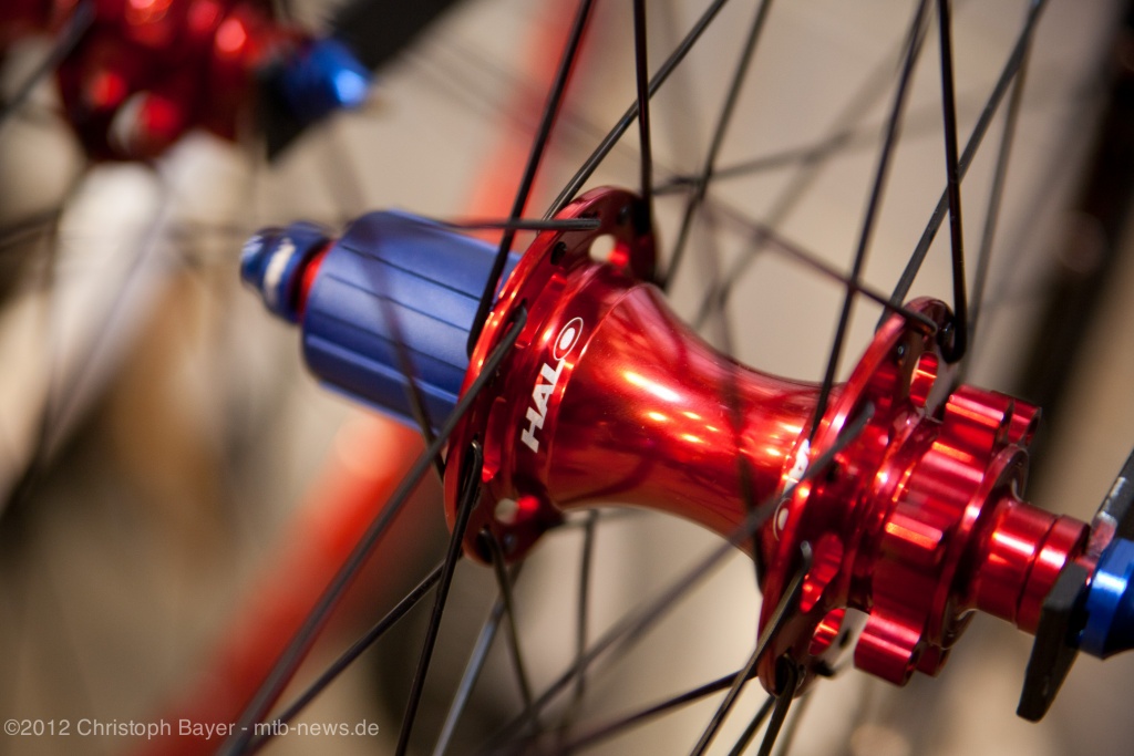 Eurobike 2012 - HALO DJD Supa Drive Nabe und mehr am Stand von ISON ...